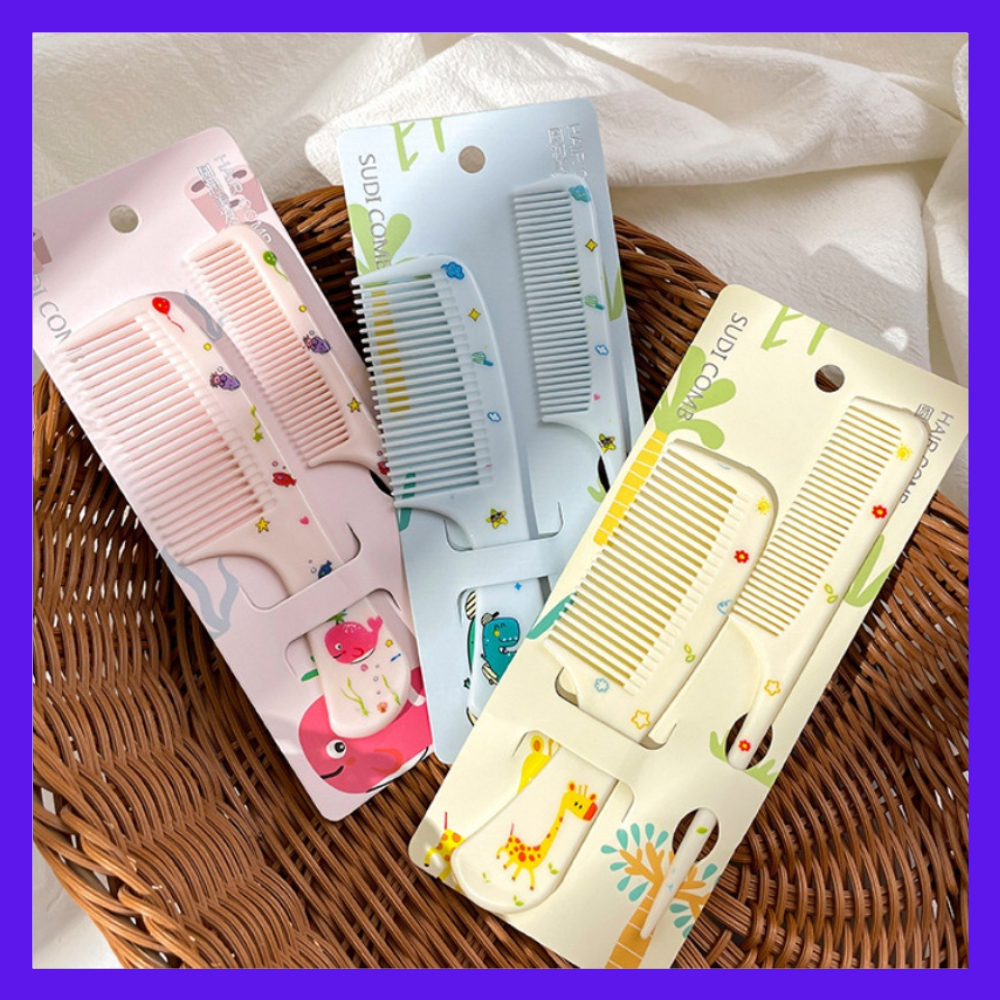 Jual Sisir Anak Set Isi 2 Karakter Kartun Lucu Sisir Runcing Sisir ...