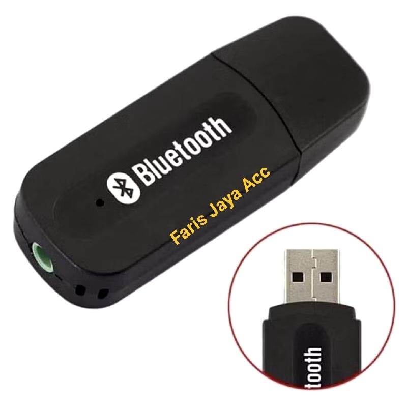 Jual Bluetooth Music Receiver CK-02 USB+kabel Audio Wireless Music ...