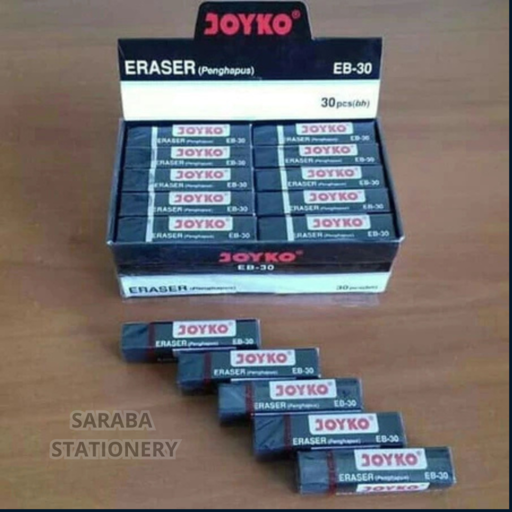 Jual Penghapus Joyko EB-30 Hitam | Shopee Indonesia