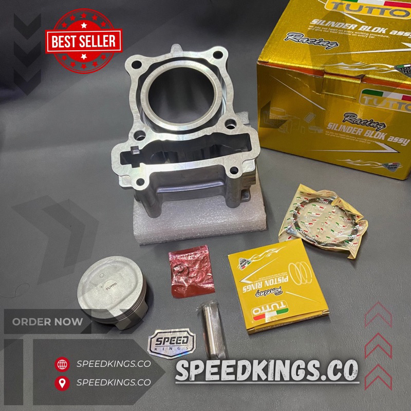 Jual BLOK SEHER ASSY BORING ASSY CYLINDER BLOK KIT VIXION 150 BORE UP FOR JUPITER MX 135 CC ...