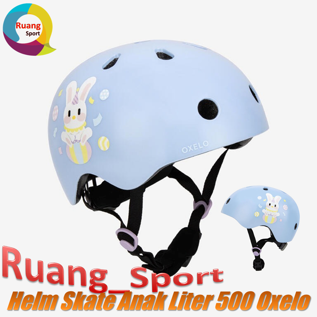 Jual Oxelo Helm Roller Skate Anak RS Lite 500 Helmet Inline Skate ...