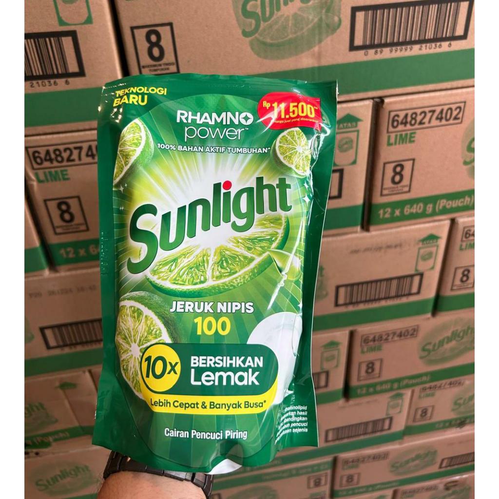 Jual SUNLIGHT JERUK NIPIS 640ML HARGA 1 DUS ISI 12 PCS | Shopee Indonesia