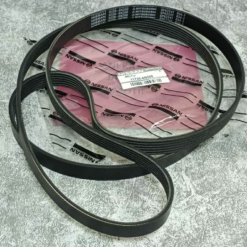 Jual Fan Belt V-Belt Tali Kipas Xtrail T30 / Serena C24 | Shopee Indonesia