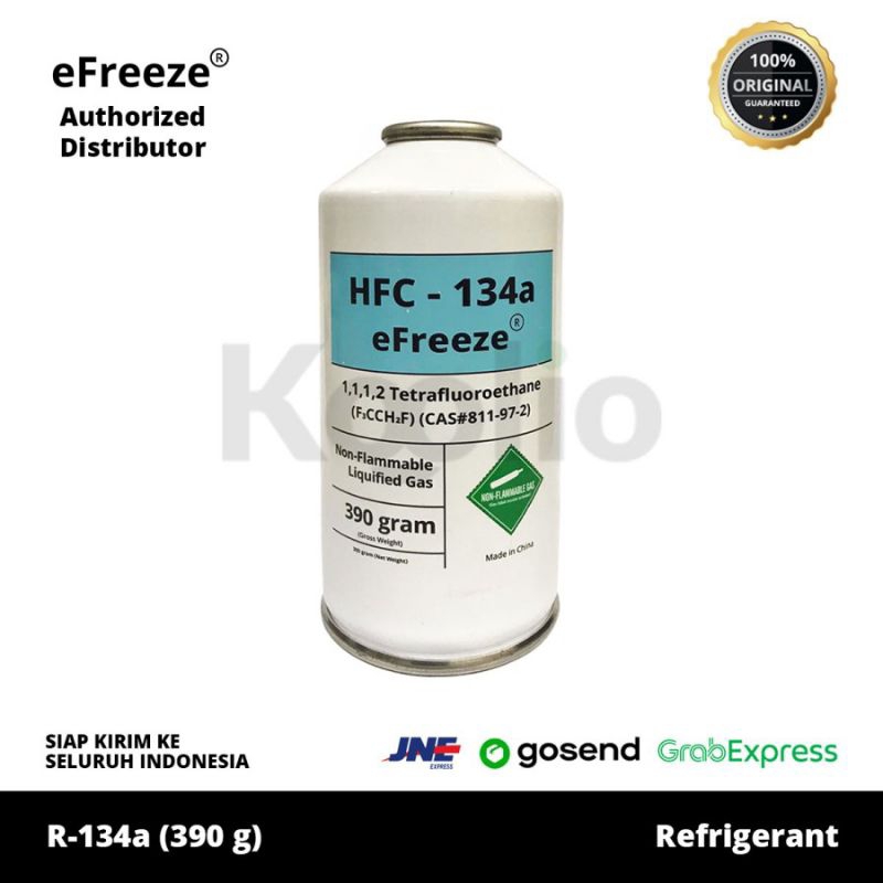 Jual Efreeze Refrigerant R134a 390g - Kaleng | Shopee Indonesia
