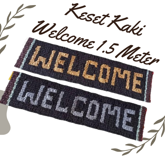Jual Keset Lobi Kantor Welcome Murah Panjang 1.5 Meter (TERLARIS ...