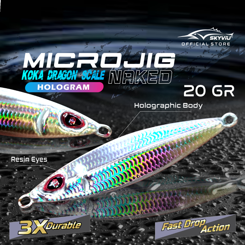 Jual Umpan Metal Jig 20 Gram SKYVIU KOKA Micro Jig 20 gr 20gr 20g Mikro Jig 20 Gram Umpan Jig ...