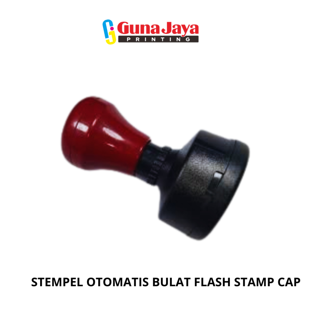 Jual STEMPEL OTOMATIS BULAT FLASH STAMP CAP | Shopee Indonesia