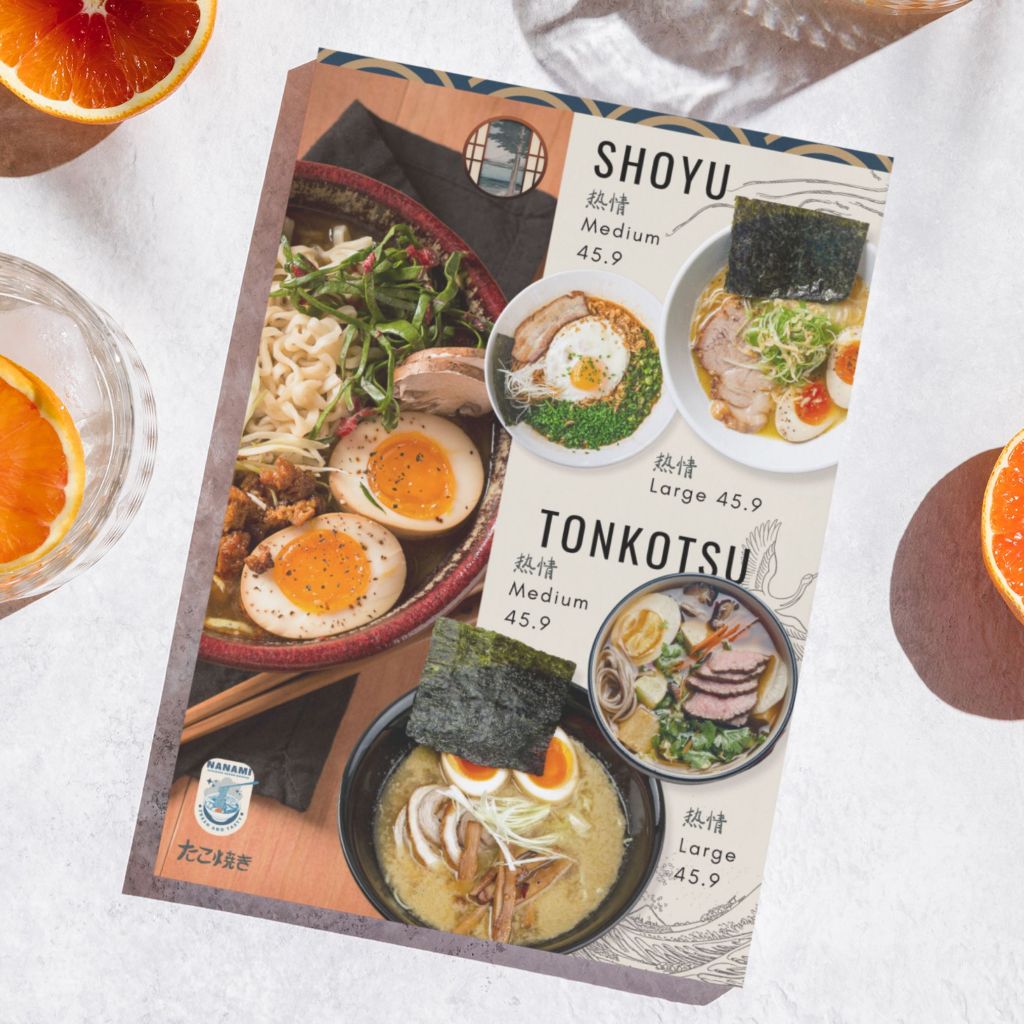 Jual Desain Menu Resto & Cafe Kekinian - Bisa Custom! Modern & Estetik ...