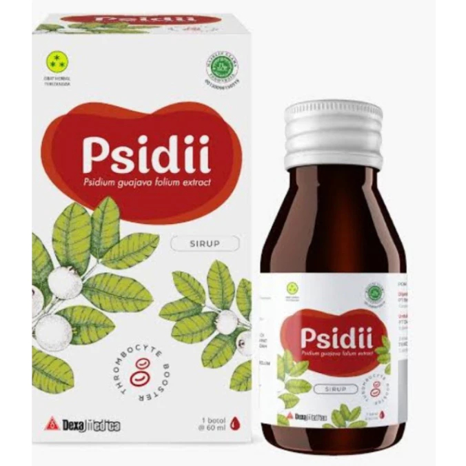 Jual PSIDII SYRUP 60 ML EKSTRAK JAMBU BIJI UNTUK MEMBANTU MENINGKATKAN ...