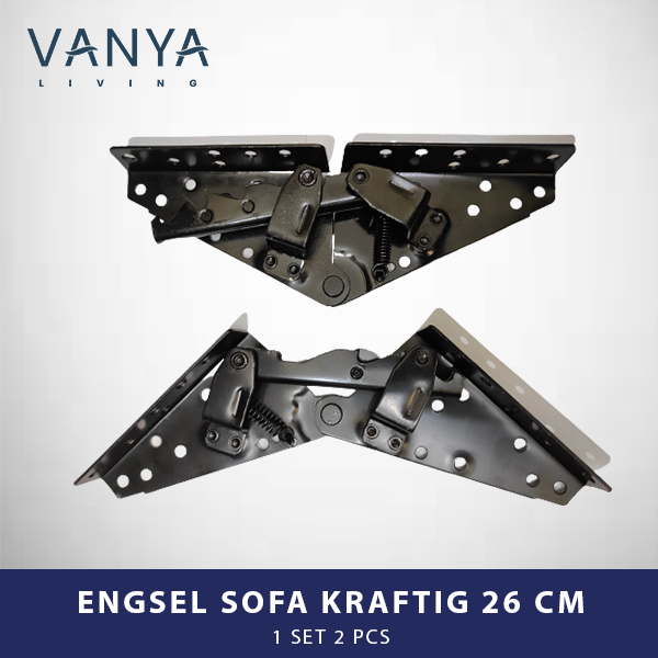 Jual ENGSEL LIPAT SOFA BED RECLINING HITAM ENGSEL MEKANIK - BAHAN BAKU ...
