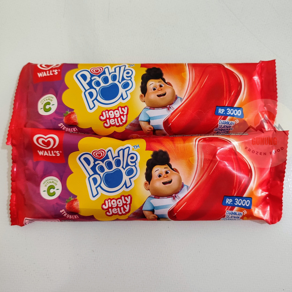 Jual Wall's Paddle Pop Jiggly Jelly Strawberry | Shopee Indonesia