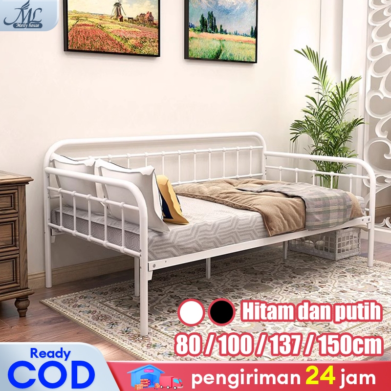 Jual Divan Besi 190cm Ranjang Besi Tempat Tidur Besi Sofa bed Ranjang ...