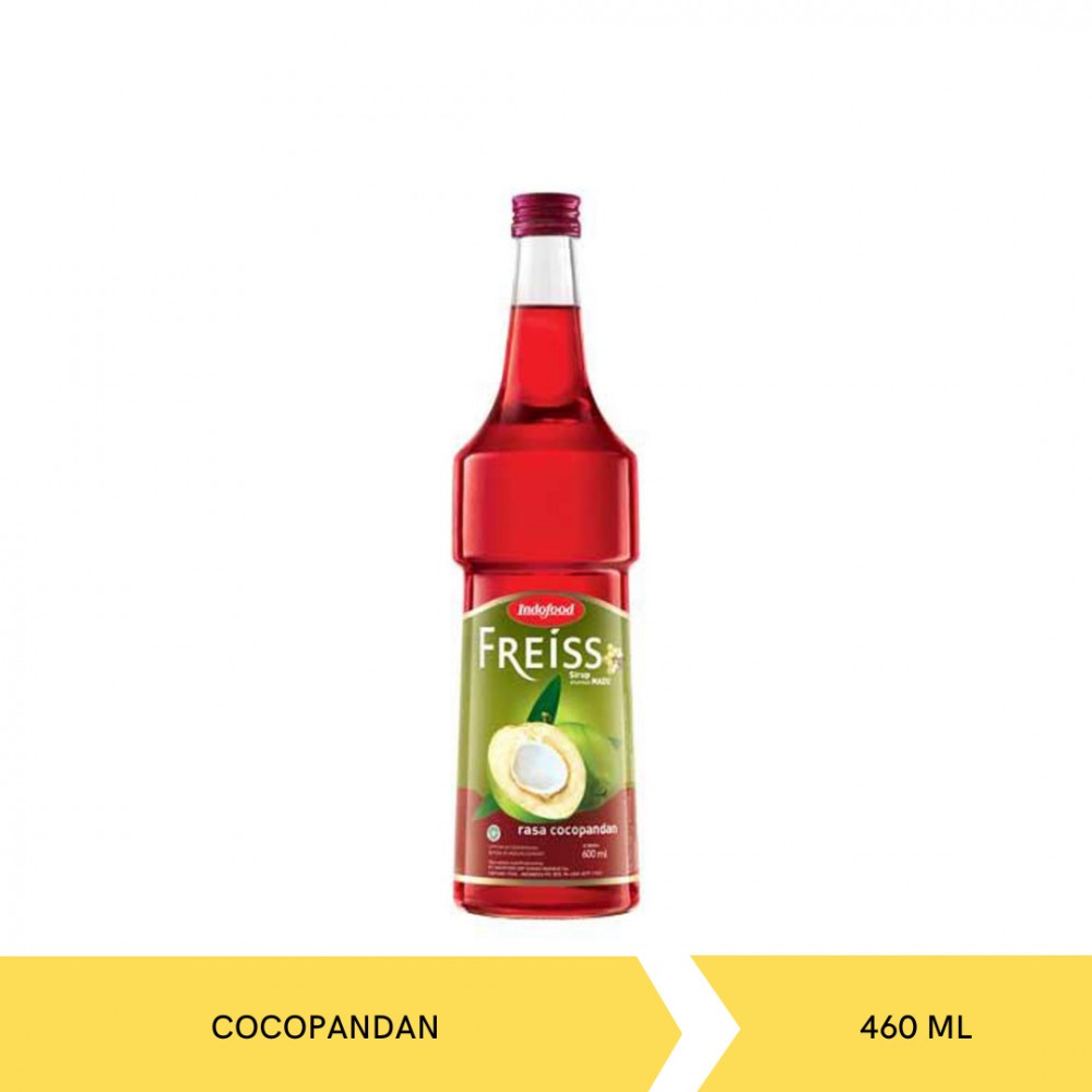Jual FREISS SIRUP COCOPANDAN 460ML ( 1 BOTOL ) | Shopee Indonesia