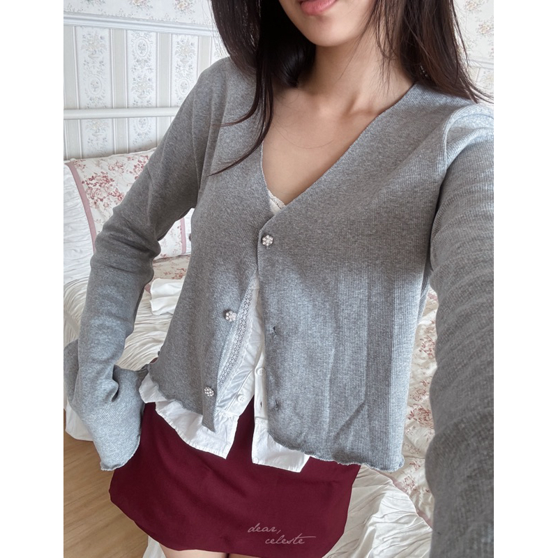 Jual Margot Cardigan — celeste de label | Cardigan Knit | Cardigan ...