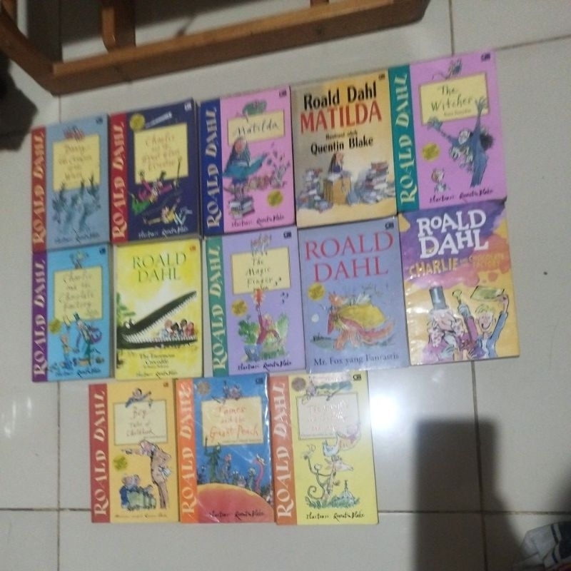 Jual Buku Anak Bahasa Indonesia Roald Dahl Charlie and the chocolate ...