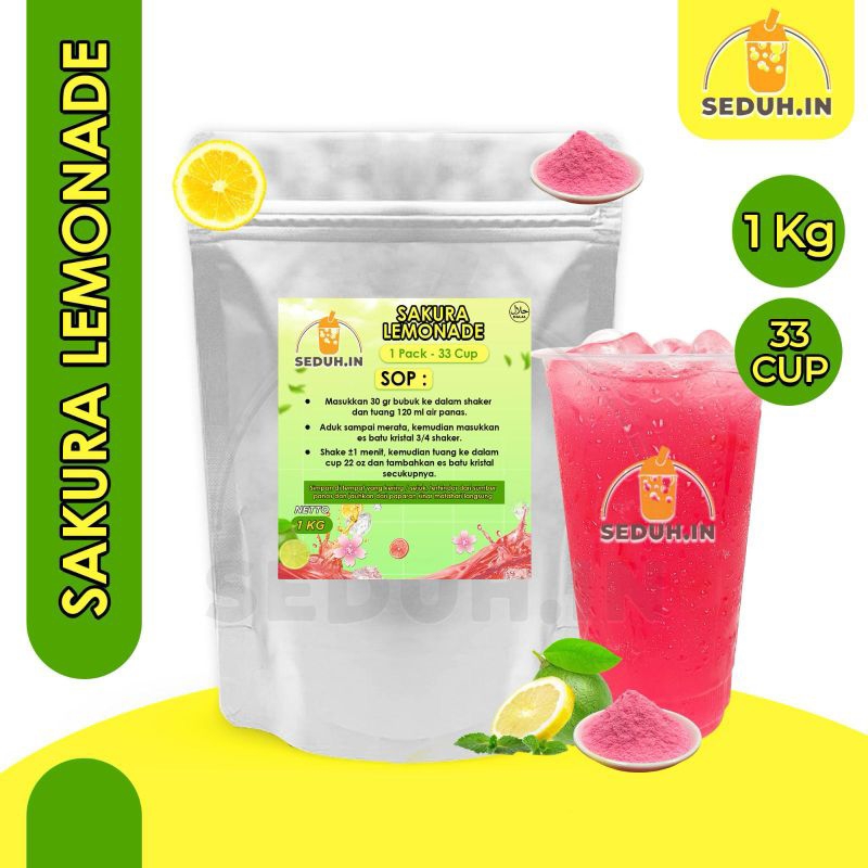 Jual Sakura Lemonade 1KG / Bubuk Minum Premium 2 | Shopee Indonesia