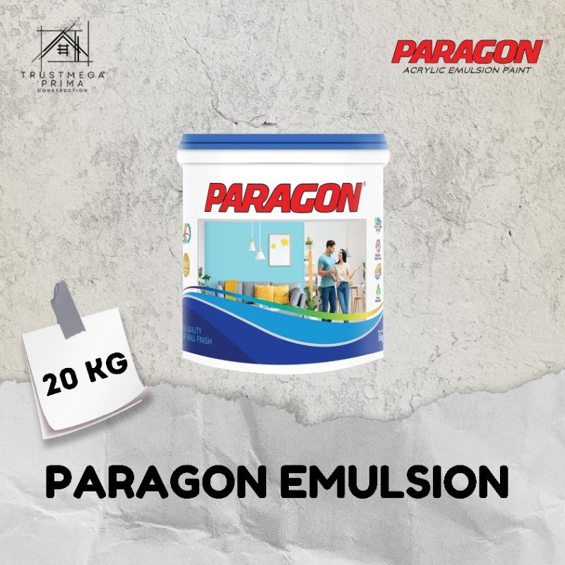 Jual CAT TEMBOK PARAGON 20KG (PUTIH) | Shopee Indonesia