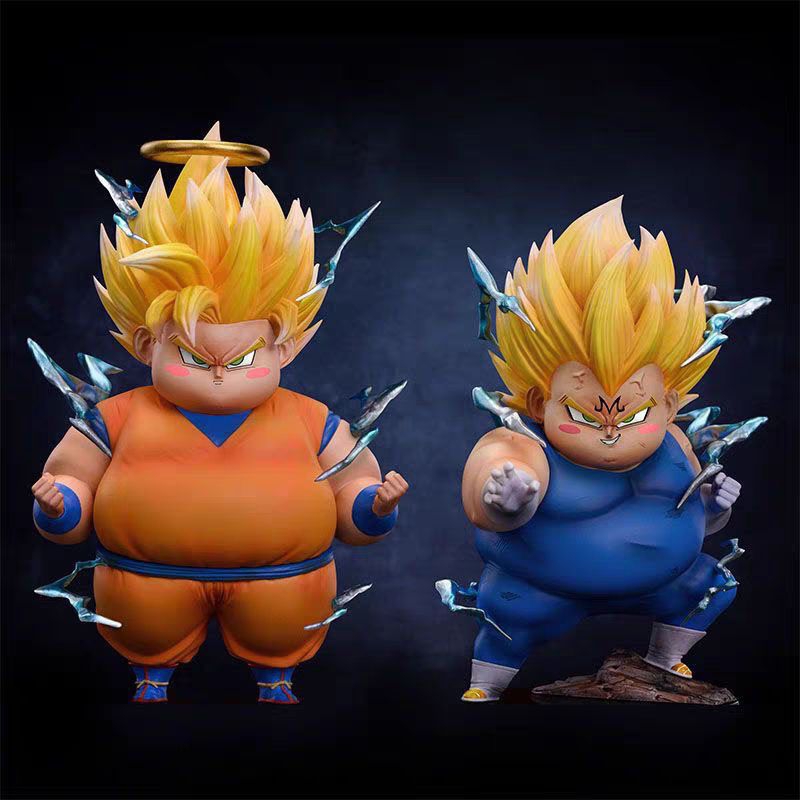 Jual Action Figure Dragon Ball Super Saiyan Son Goku Fat Vegeta Fat ...