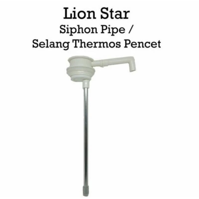 Jual SELANG TERMOS POMPA LION STAR 2.5 LITER / SIPHON PIPE THERMOS LION ...