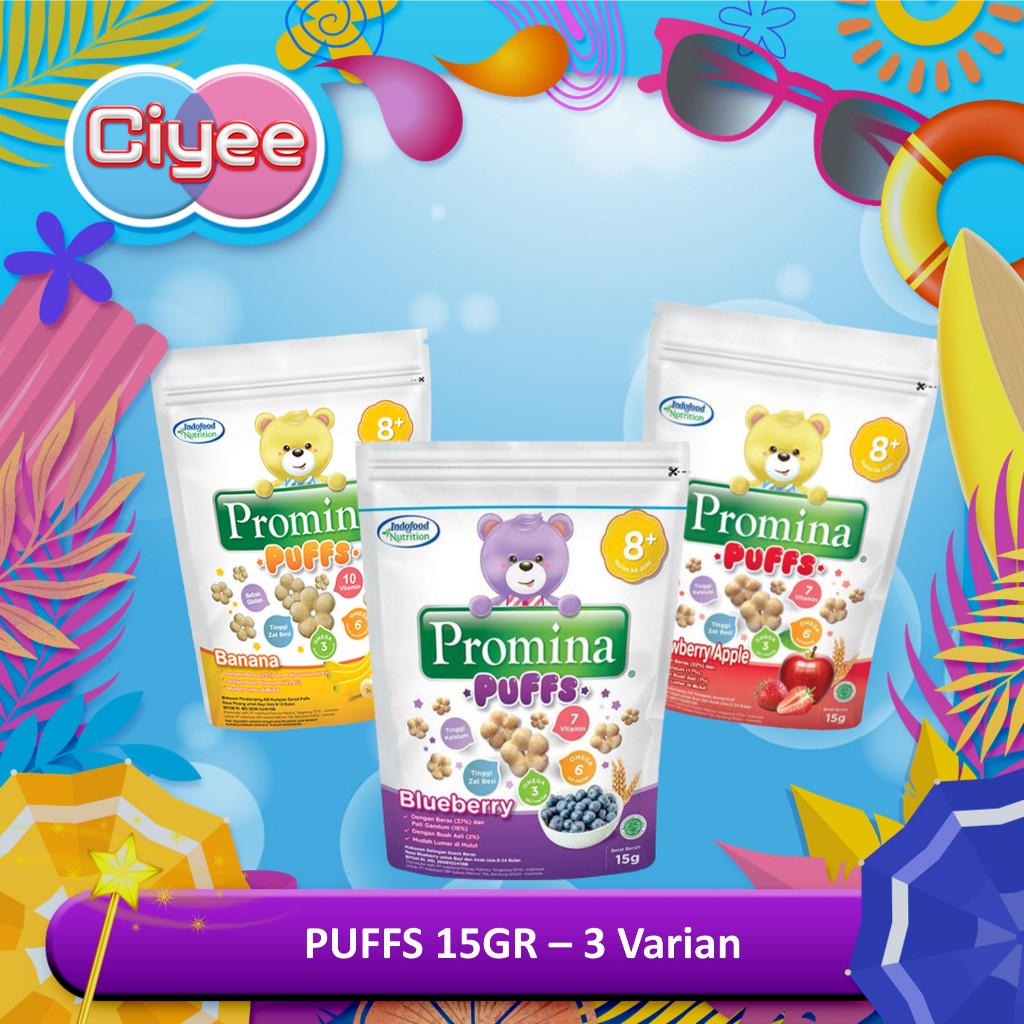Jual Promina Puffs 15gr Usia 8 Bulan+ - Snack Bayi - Cemilan Anak Bayi ...