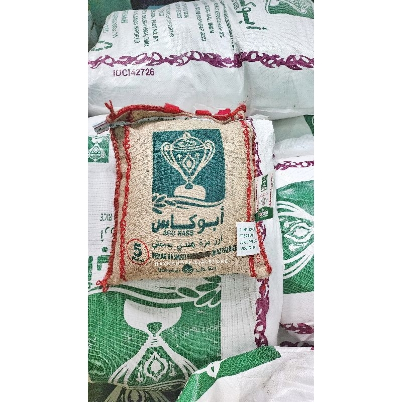 Jual BERAS BASMATI 5KG EXTRA LONG PREMIUM BERAS INDIA BERAS ARAB MANDHI ...
