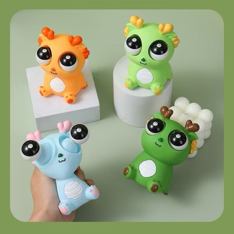Jual Mainan anak Eye Dragon Squishy Squeeze Mainan /Penghilang Stres mainan viral | Shopee Indonesia