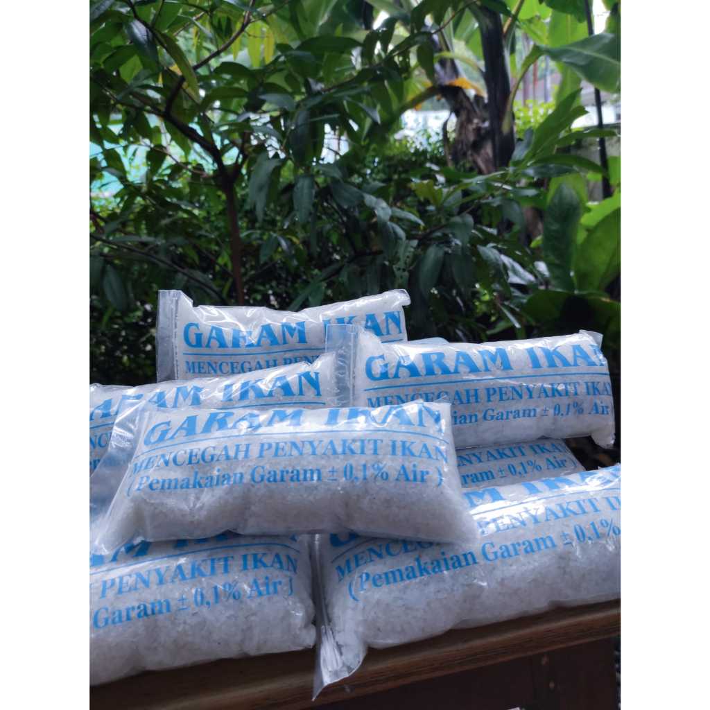 Jual Garam Garem Ikan 500gr Kristal Grade A Premium Mencegah Penyakit ...