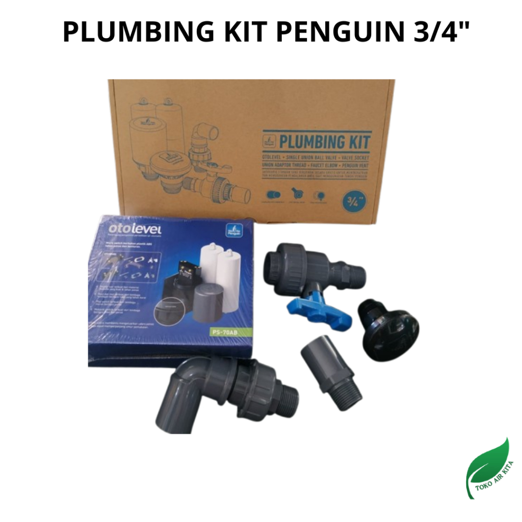 Jual Plumbing Kit Set Penguin / Plumbing Kit Tangki Penguin TB 70 - uk ...