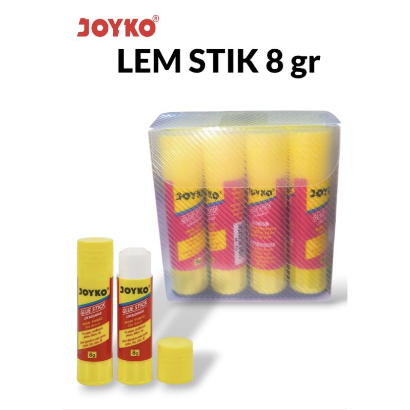 Jual LEM STIK / GLUE STICK JOYKO 8 GR (PCS) | Shopee Indonesia