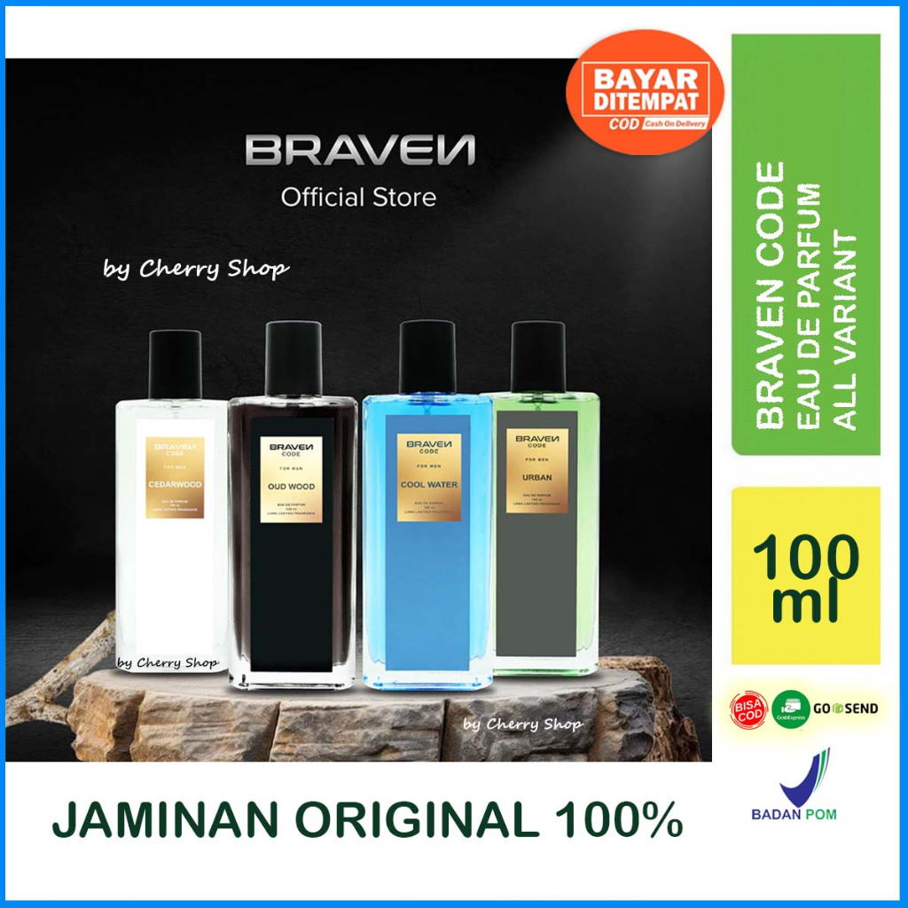 Jual Braven Code Eau De Parfum 100ml - Parfum Pria EDP Penjualan No 1 ...