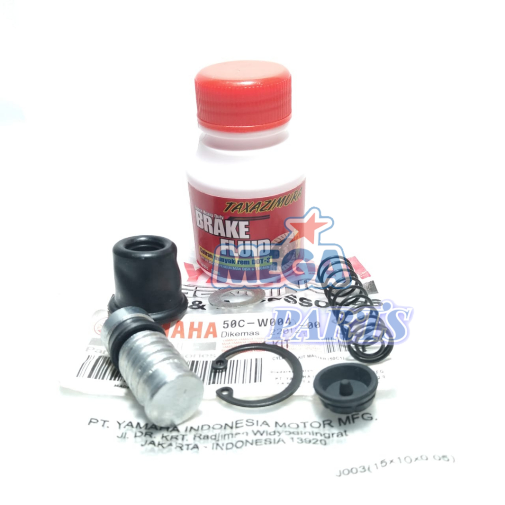 Jual Seal master rem belakang jupiter mx Jupiter MX new + Minyak rem Dot 3 Yamaha 50C rem kit ...
