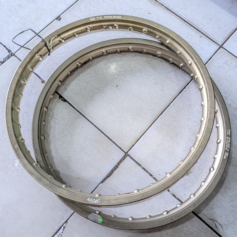 Jual Set Velg TK Racing excel,Ring Velg Bronze UK 140 × 17 Rata ...