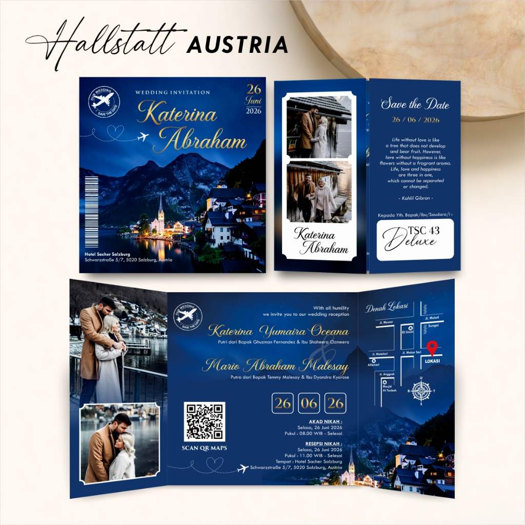 Jual UNDANGAN PERNIKAHAN GLOSSY FULL COLOUR SPECIAL EDITION - UNDANGAN ...