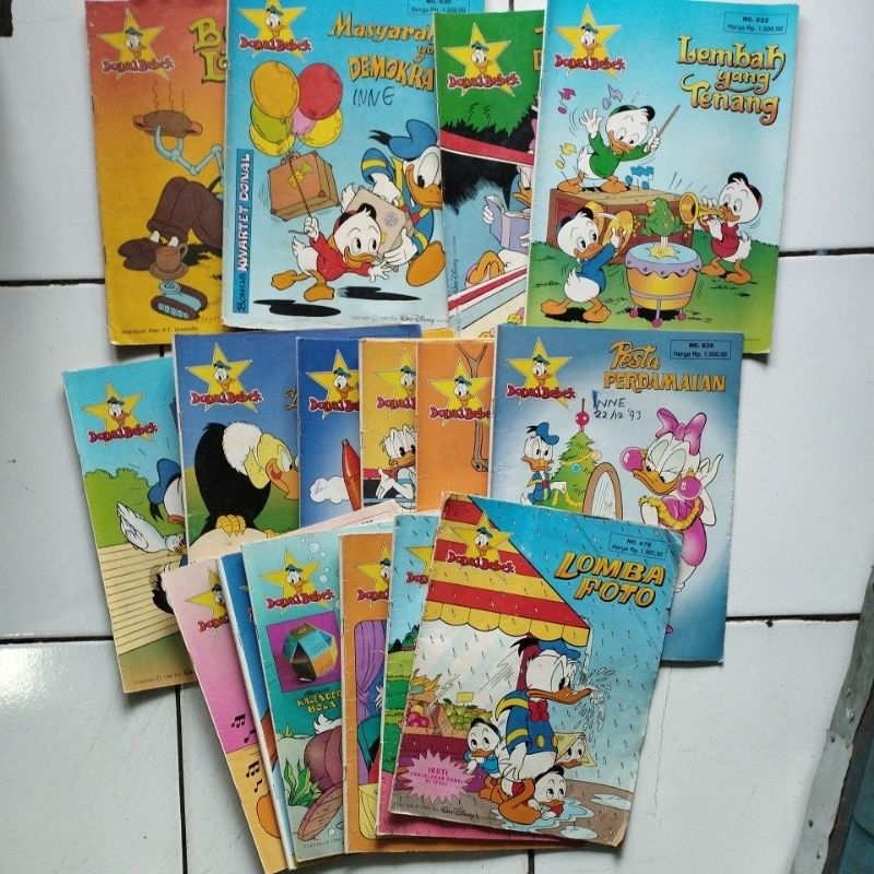 Jual Majalah Donal Bebek TAHUN 1988 (Edisi hampir urut) | Shopee Indonesia