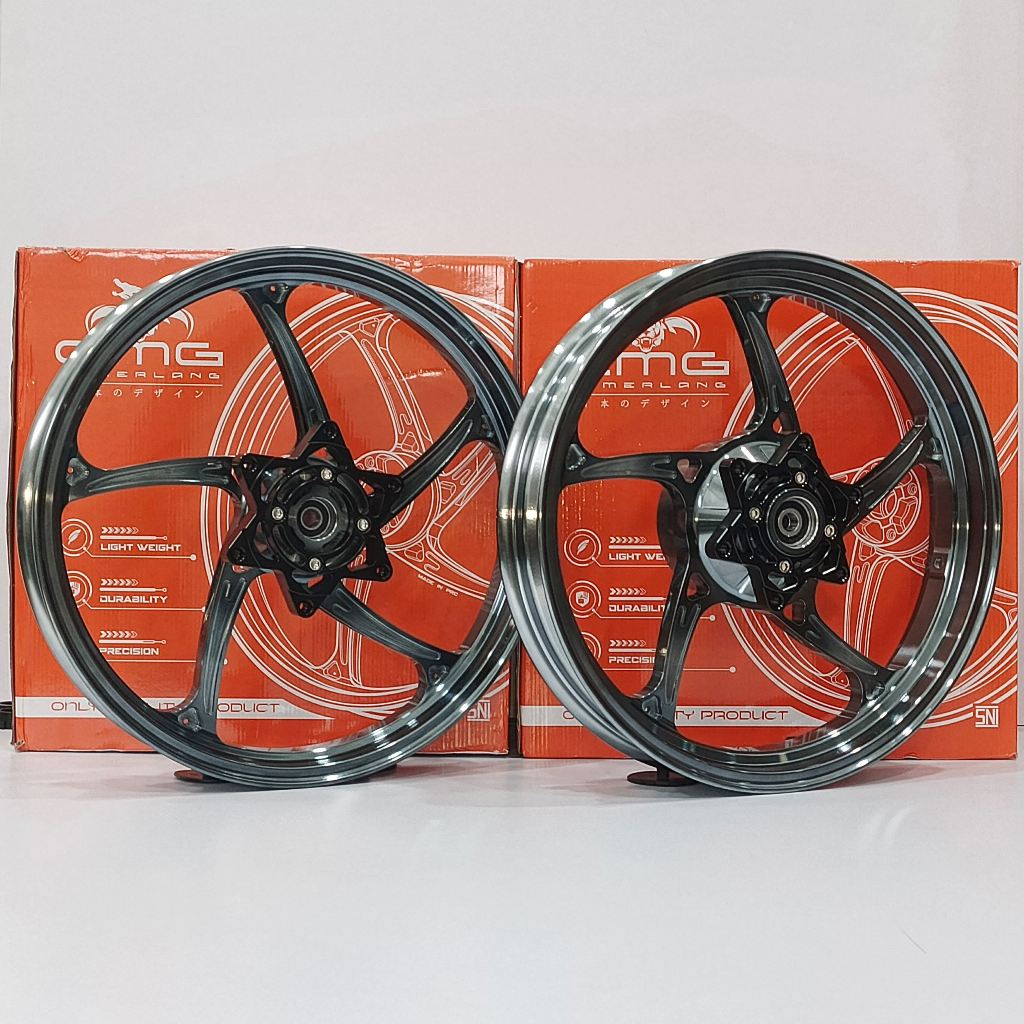 Jual VELG CMG MG5 NINJA MODEL OZ 5 STAR CNC RING 17 x 215 / 275 PALANG ...