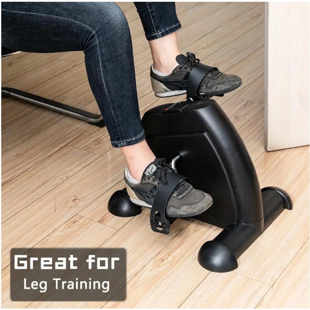 Jual Mini Pedal Exerciser Electric Bike Stepper LCD Screen Hitam SI-08 ...