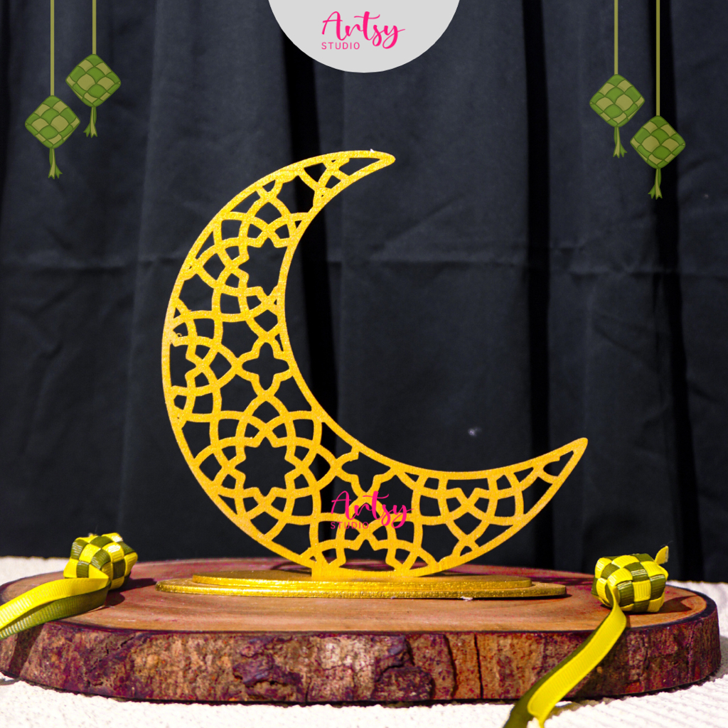 Jual Artsy Studio - Properti Foto Islami Hiasan Meja Bulan Sabit ...