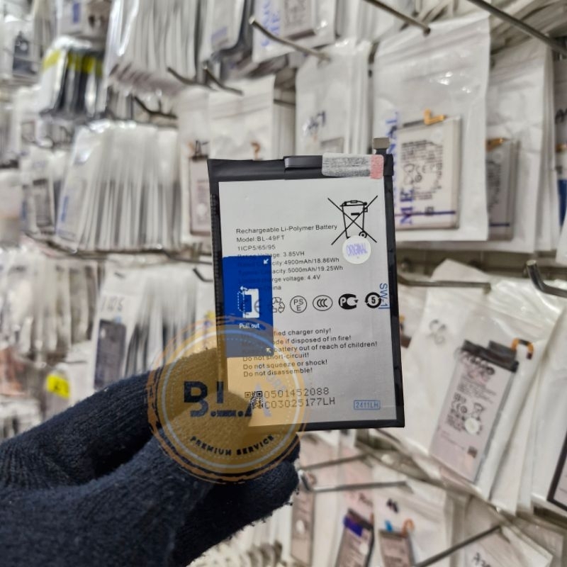 Jual Baterai Battery Tecno BL-49FT For Spark 6 Go / Spark 5 Pro / Spark ...