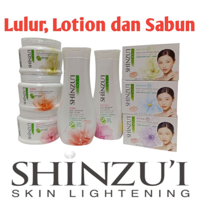 Jual SHINZUI BODY SCRUB/ LULUR BADAN MANDI/ SHINZU'I SABUN MANDI/ SABUN ...