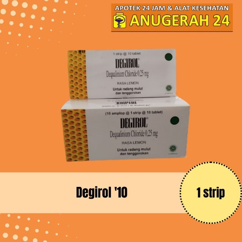 Jual Degirol Tablet Hisap | Shopee Indonesia
