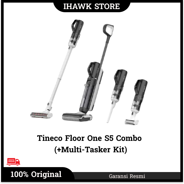 Jual Tineco Floor One S5 Combo + Multi-Tasker Kit Garansi Resmi | Shopee Indonesia