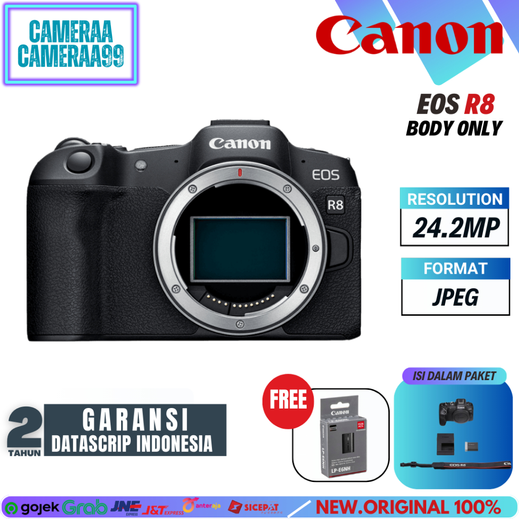 Jual Canon Eos R8 Body Only / Eos R 8 Body Garansi Resmi | Shopee Indonesia