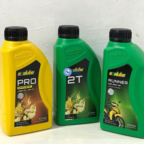 Jual OLI MESIN OLI MOTOR EVALUBE 2T EVALUBE 4T EVALUBE 2T PRO UNTUK ...