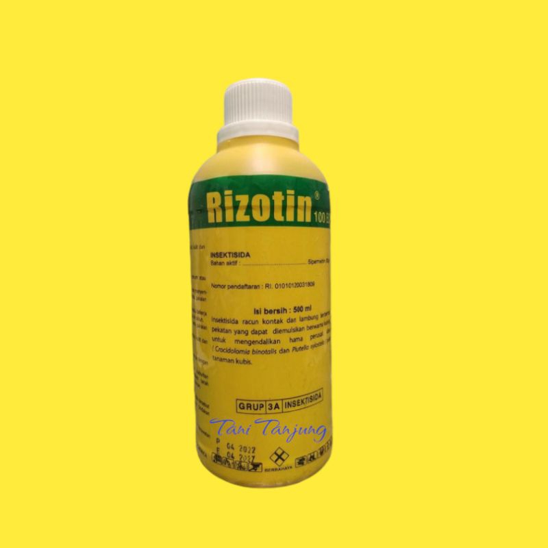 Jual Insektisida RIZOTIN 100 EC kemasan 500 ML | Shopee Indonesia