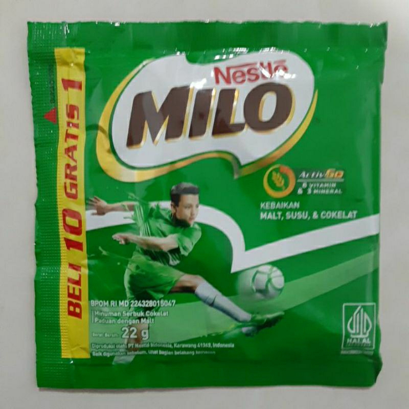 Jual MILO Activ-GO Susu Bubuk Sachet 22gr Promo Paket Hemat | Shopee ...