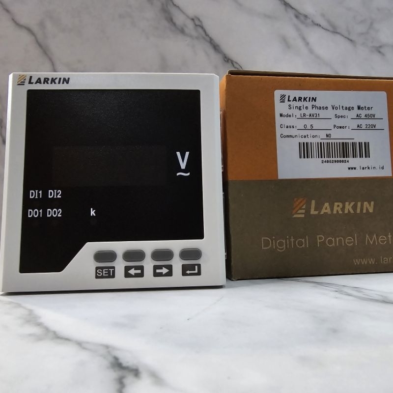 Jual DIGITAL VOLT METER LRAV31 1PHASE LARKIN LR-AV31 SINGLE PHASE VOLT ...