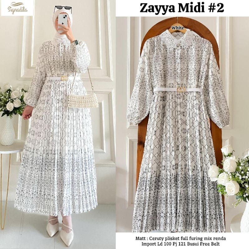 Jual NEW ZAYYA MIDI #2 BUSUI FREE BELT ORIGINAL PRODUCT BY SIGNADILA ...
