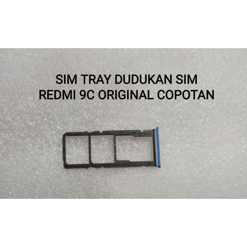 Jual REDMI 9C SIM TRAY DUDUKAN SIM ORIGINAL COPOTAN | Shopee Indonesia
