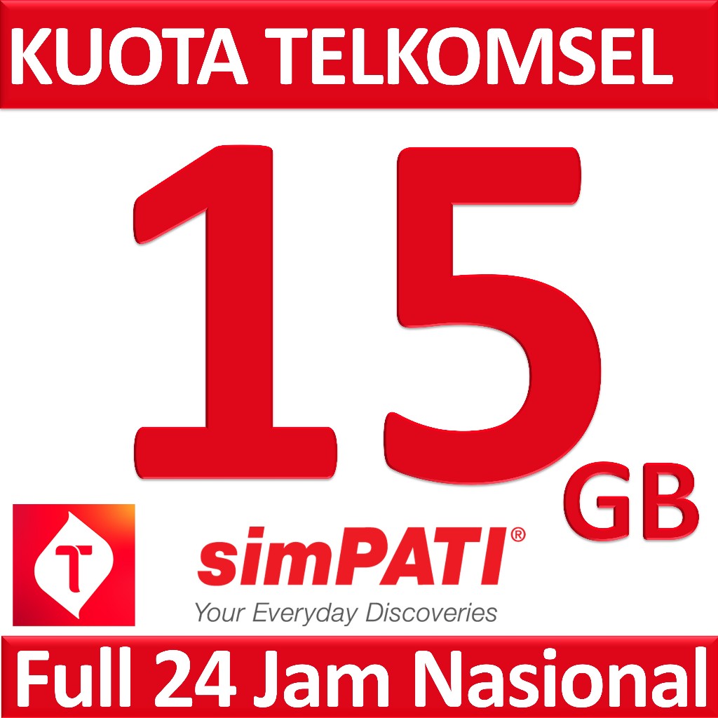 Jual promo kuota telkomsel 25gb 25 gb 15gb 15 | Shopee Indonesia