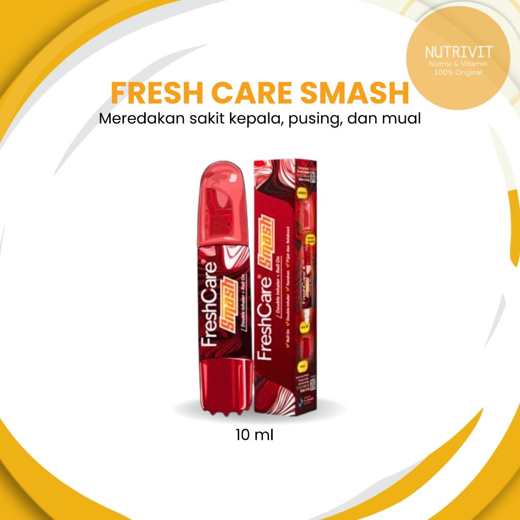 Jual FRESHCARE SMASH HOT Double Inhaler & Roll on - Meredakan gejala ...